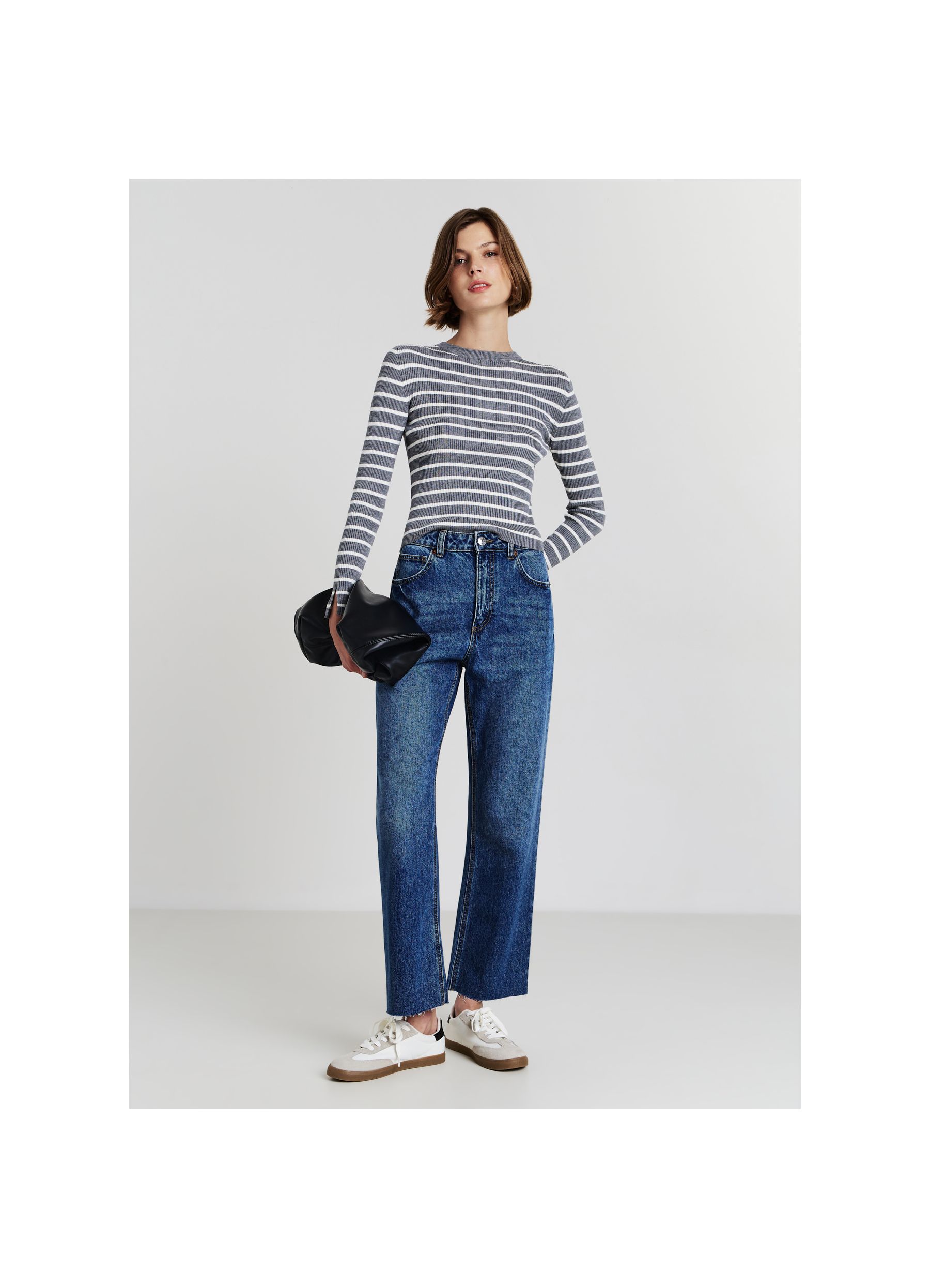 Straight fit jeans light blue denim | Calliope