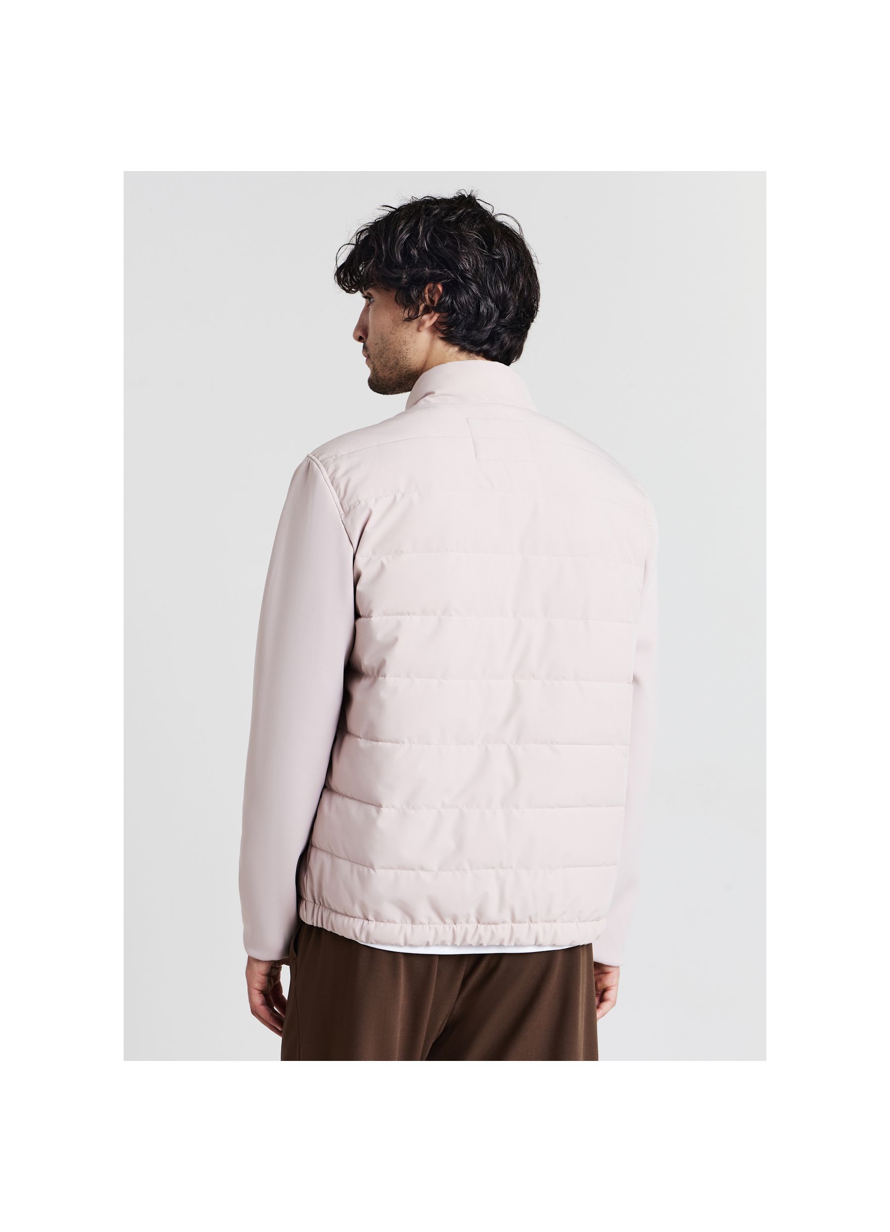 Padded jacket with zip mud | Calliope