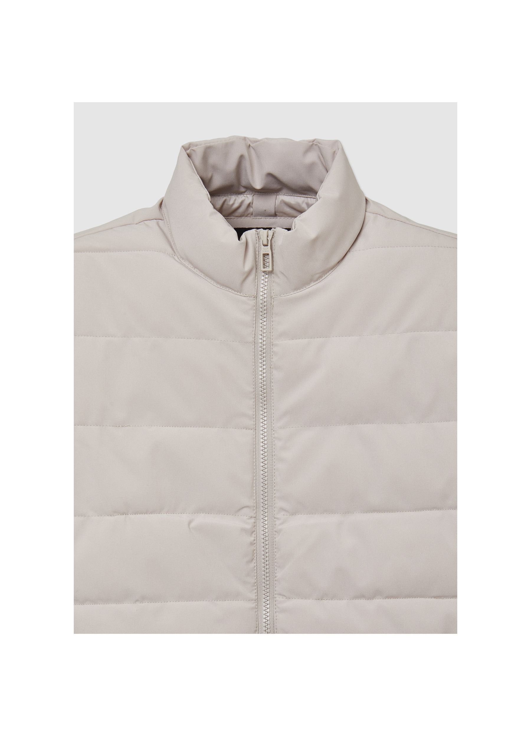 Padded jacket with zip mud | Calliope