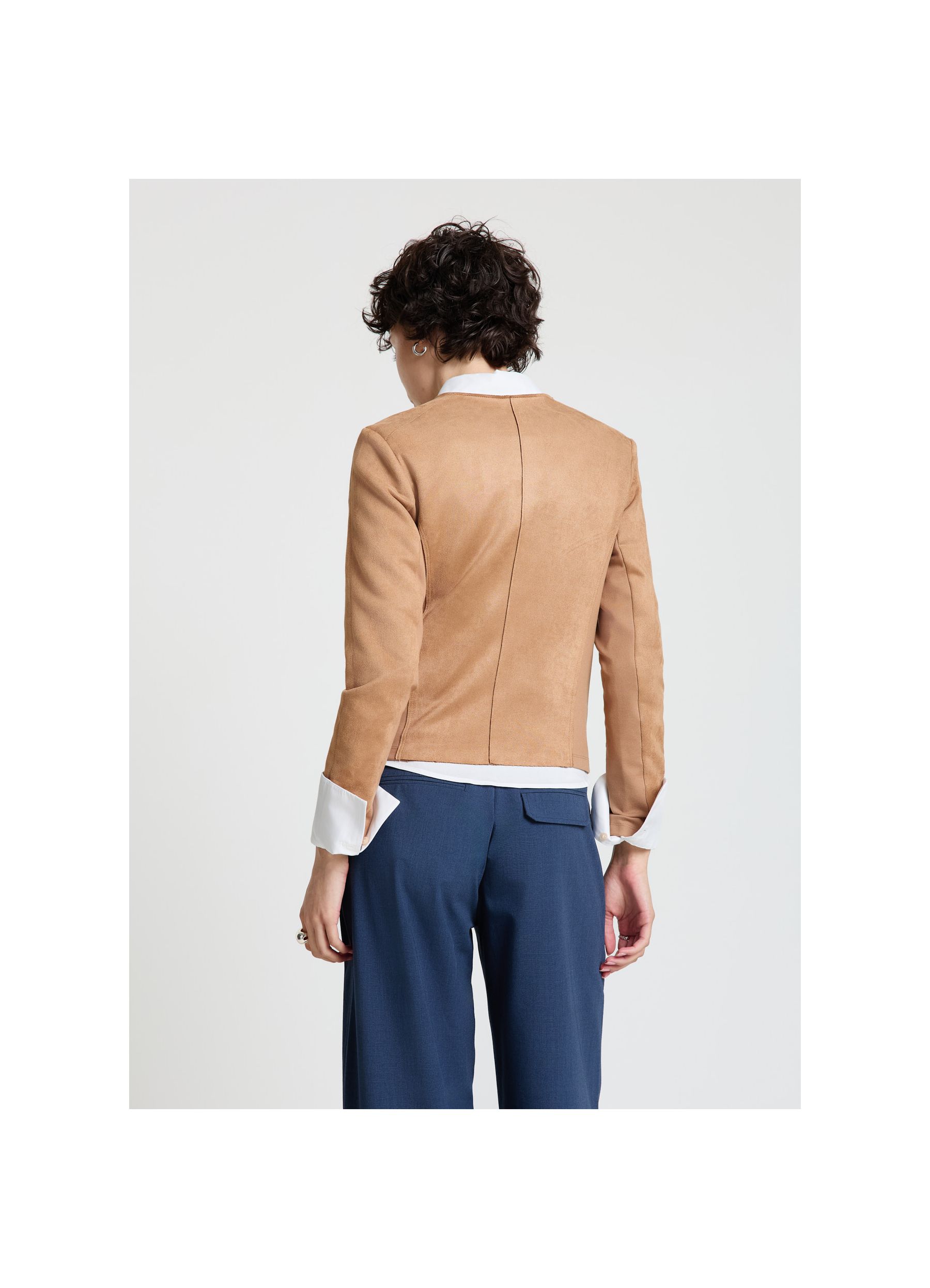 Suede-effect jacket biscuit | Calliope