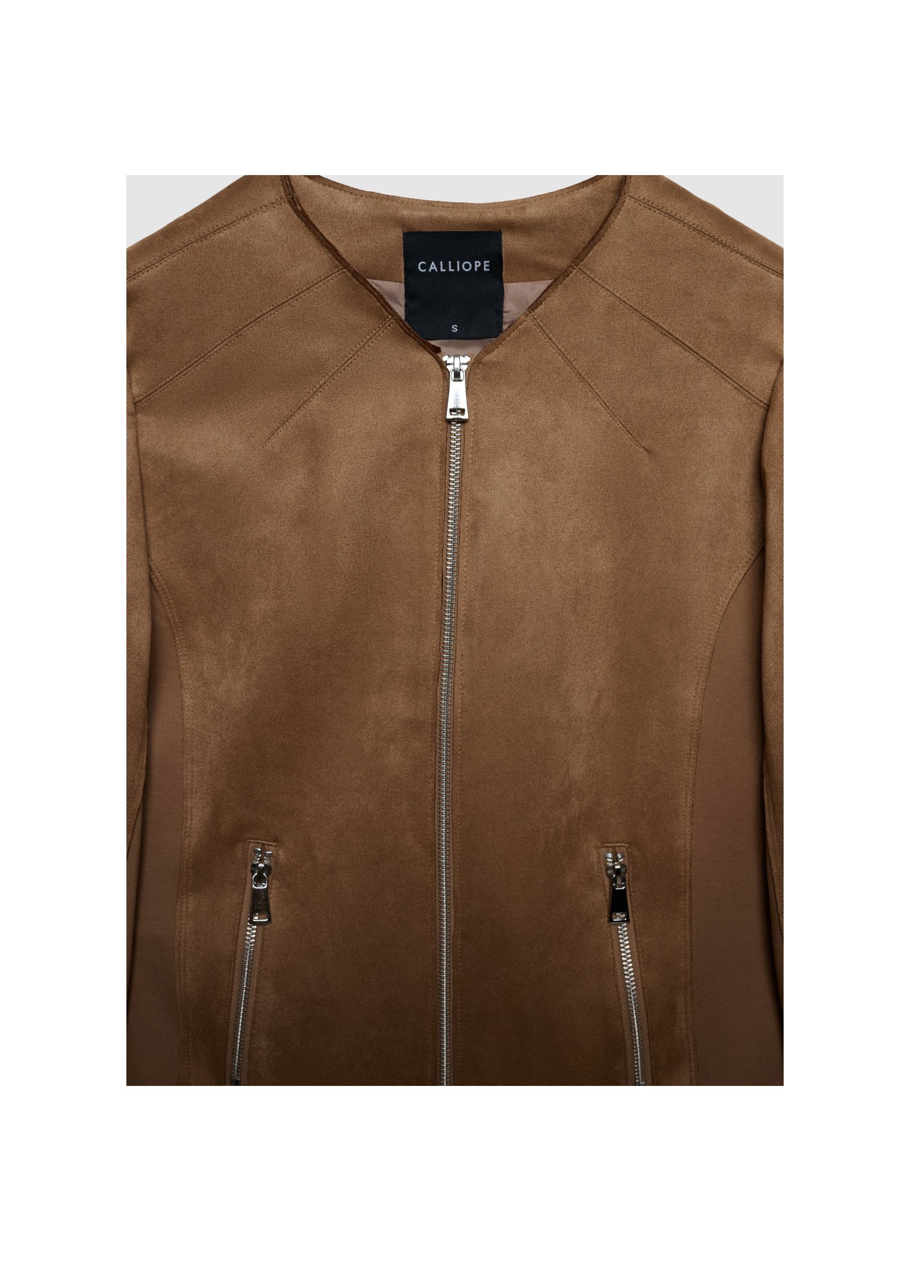 Suede-effect jacket biscuit | Calliope