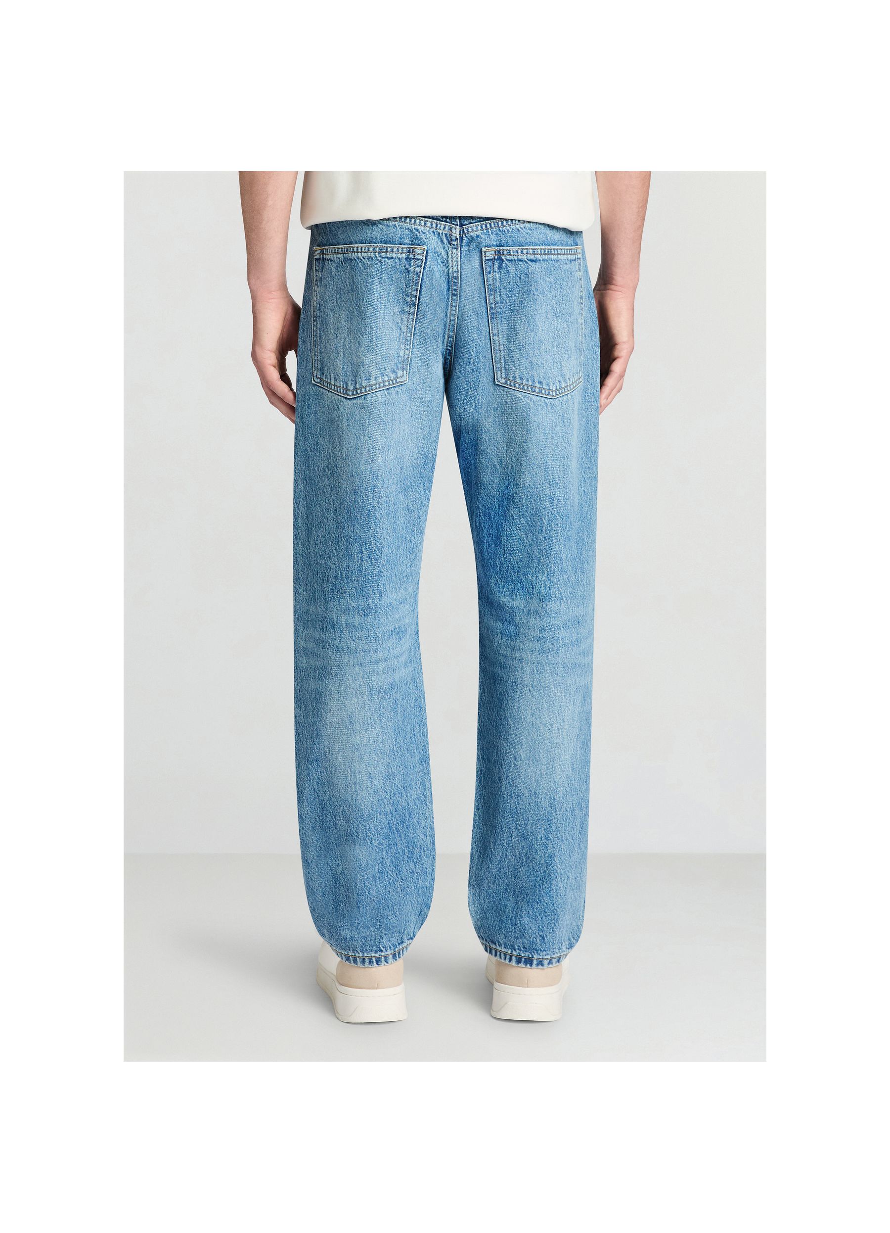 Relaxed fit jeans middle blue denim | Calliope