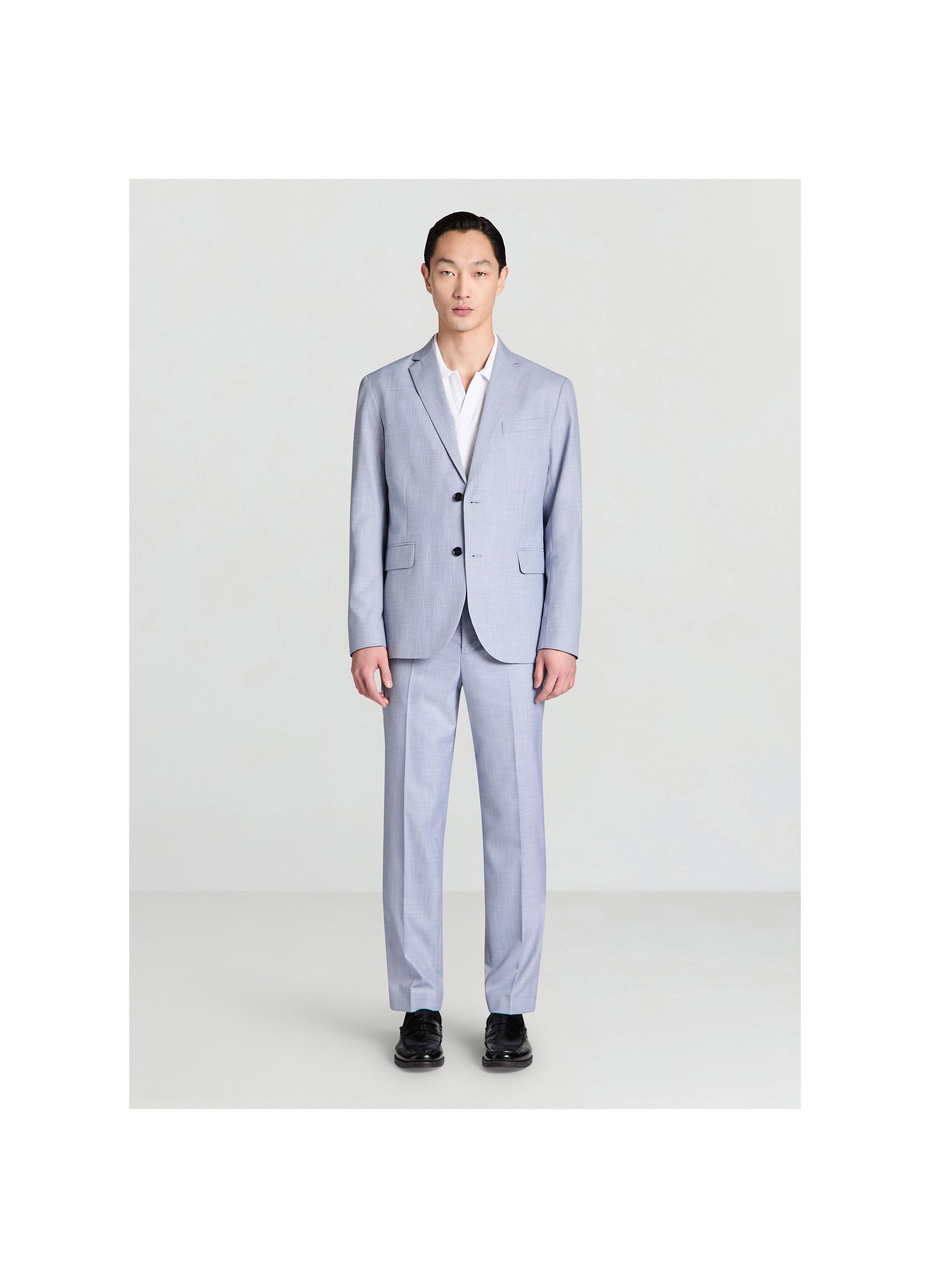 Single-breasted solid colour jacket paper sugar | Calliope