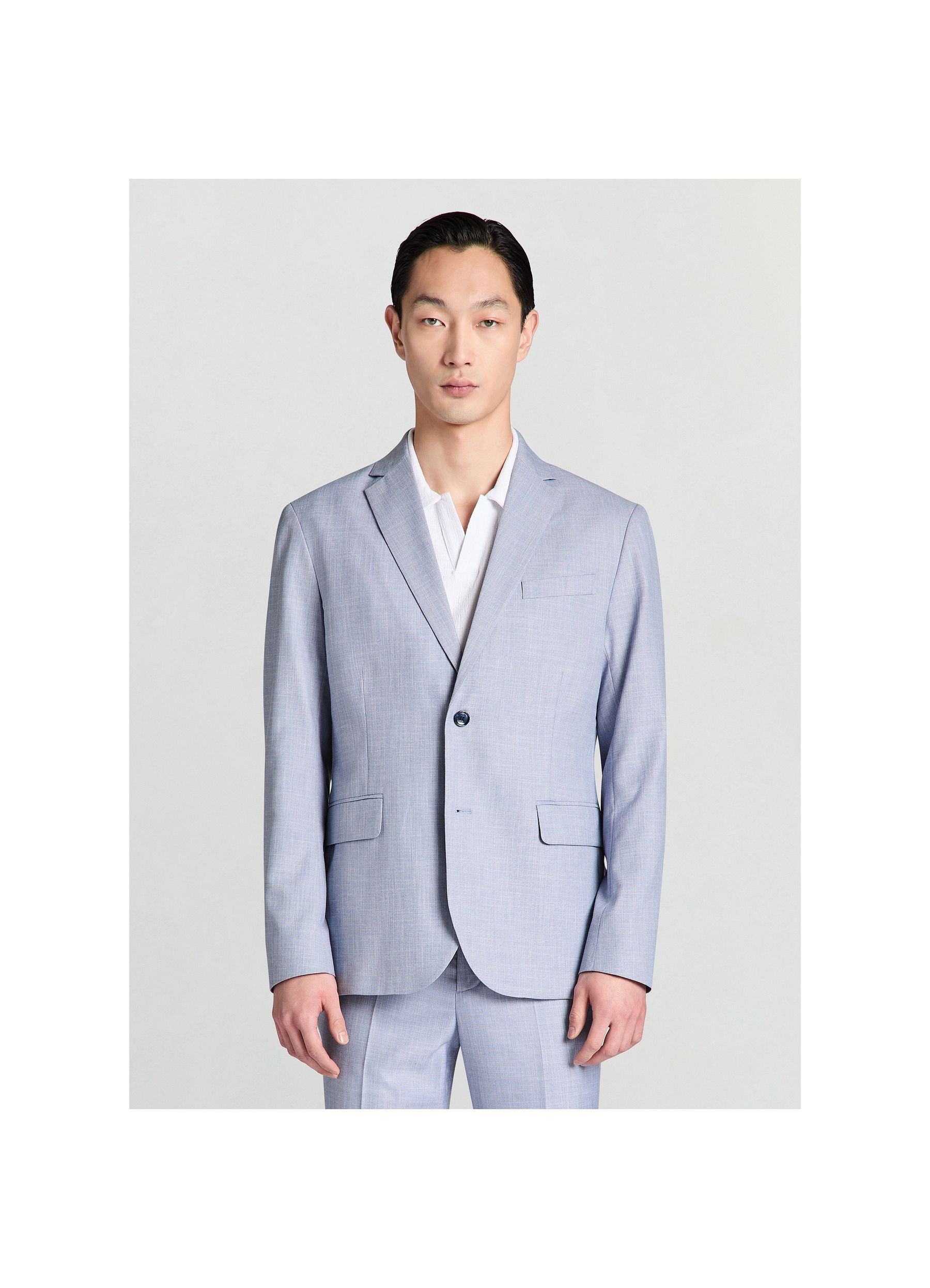 Single-breasted solid colour jacket paper sugar | Calliope