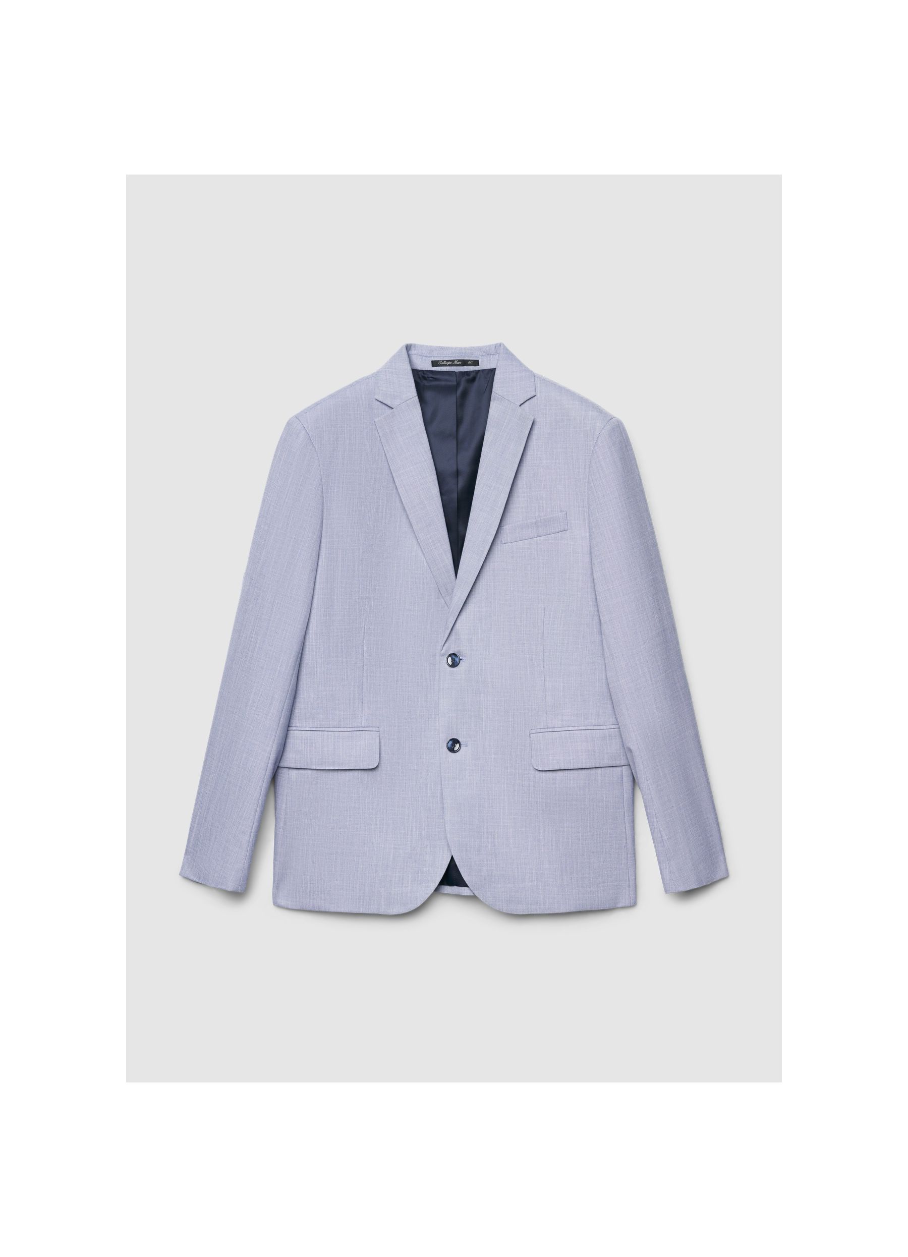 Single-breasted solid colour jacket paper sugar | Calliope