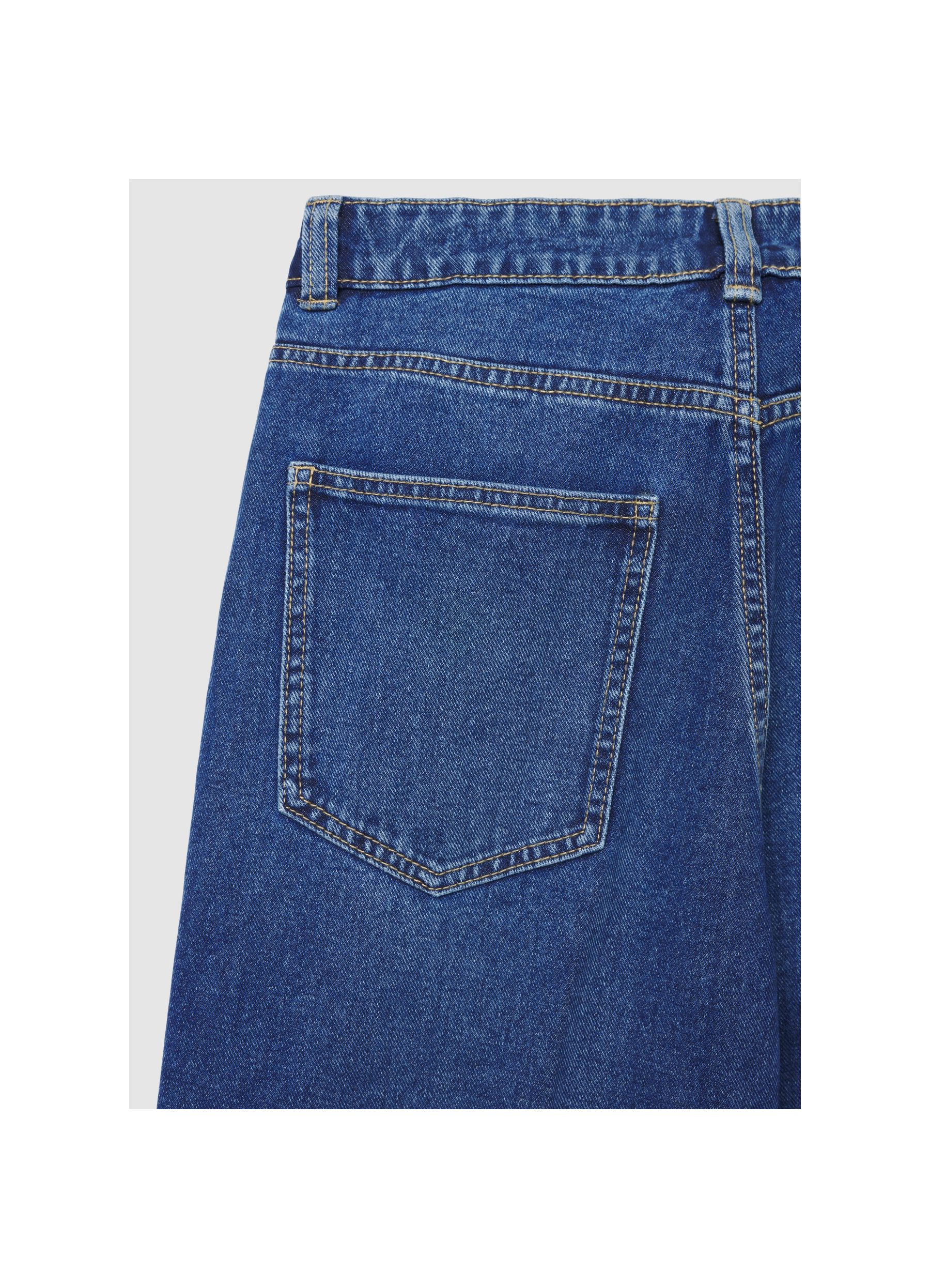 Palazzo jeans middle blue denim | Calliope