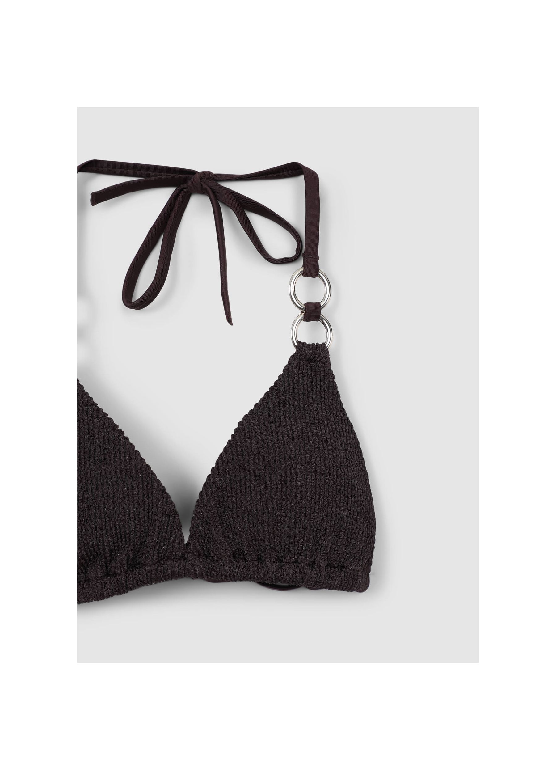 Soutien-gorge de mer marron foncé | Calliope
