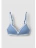 Pointelle workmanship triangle bra nebeskoplava | Calliope