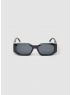 Rectangular sunglasses ultrablack | Calliope