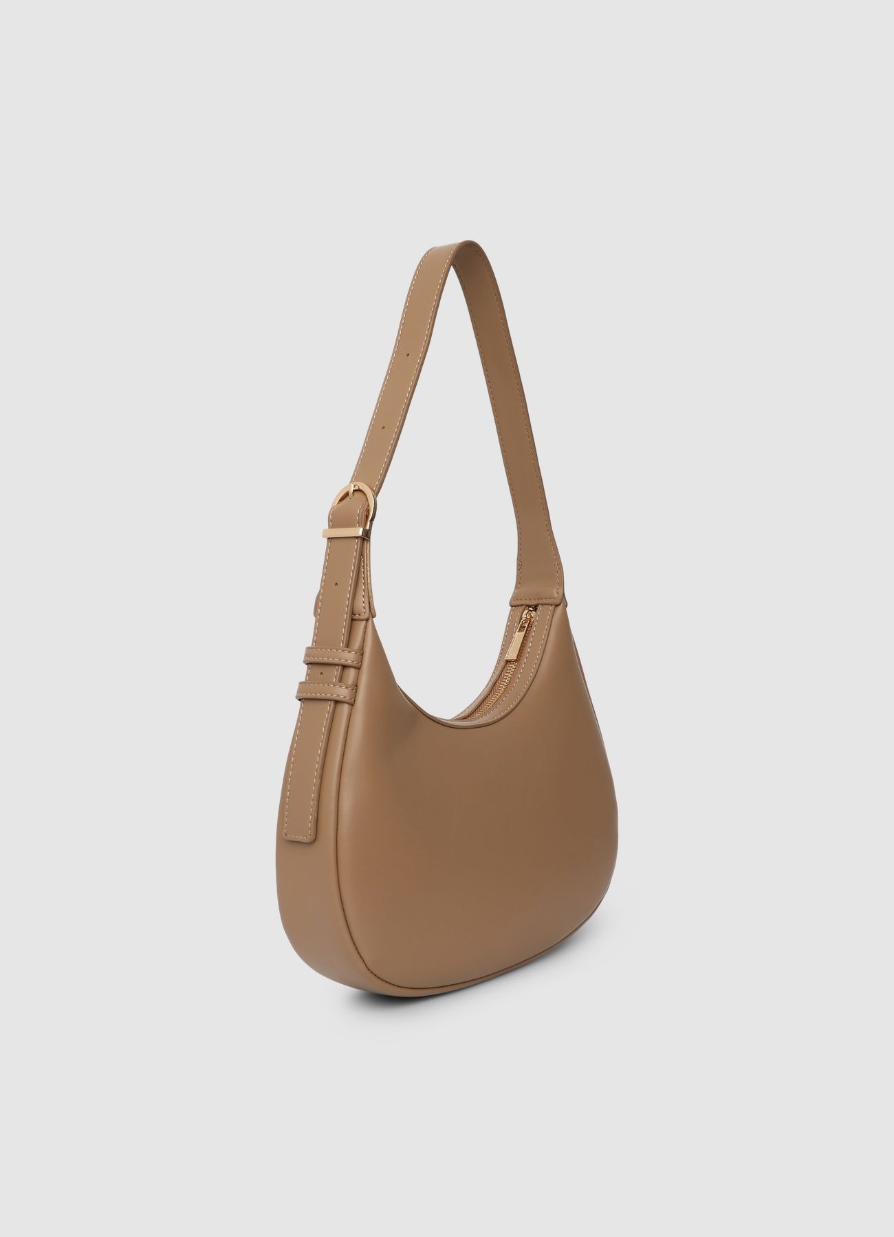 Half-moon shoulder bag turtle | Calliope
